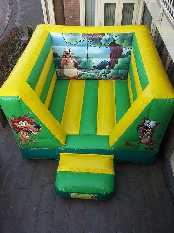 Jungle mini springkussen - Reemark Attractieverhuur