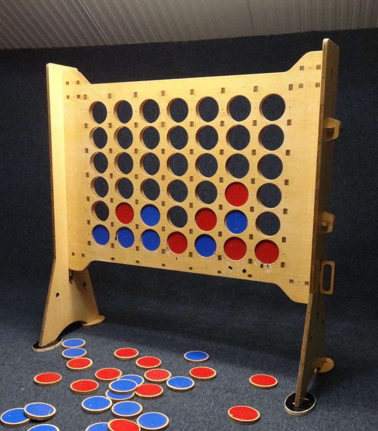 Vier op een rij XXL - Oud Hollands spel voor feesten & evenementen